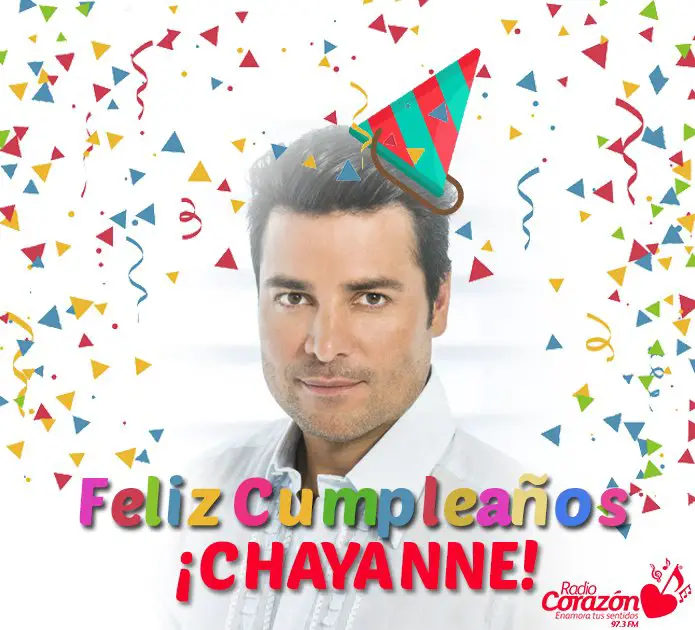 Feliz cumpleaños Chayanne - ¡celebrémoslo!