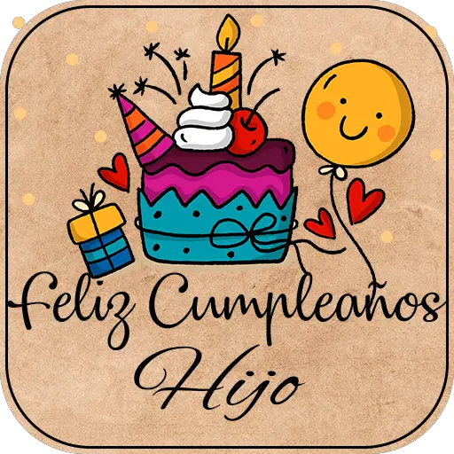 Feliz cumpleaños Hijo! Mis mejores deseos en este día